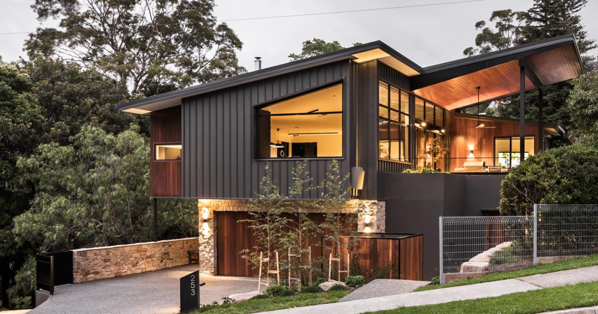 How to Use COLORBOND® Monument® in Your Home Design