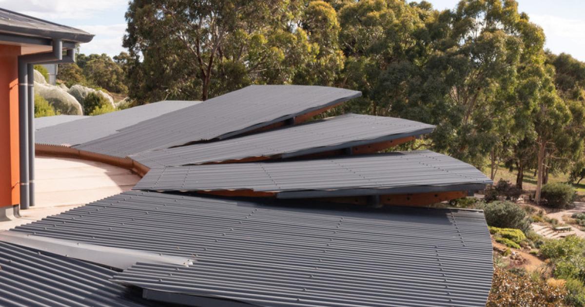 Traditional LYSAGHT® Profiles Help Anchor Modern Design Treat