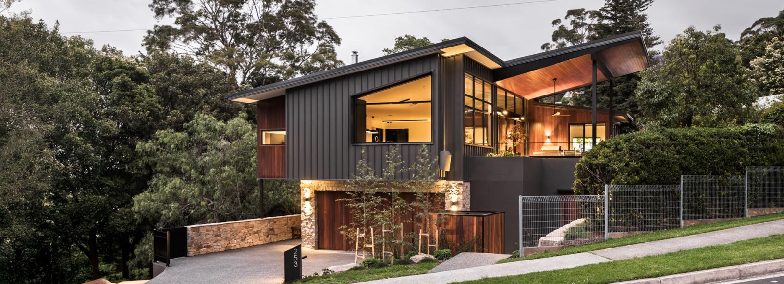 How to Use COLORBOND® Monument® in Your Home Design