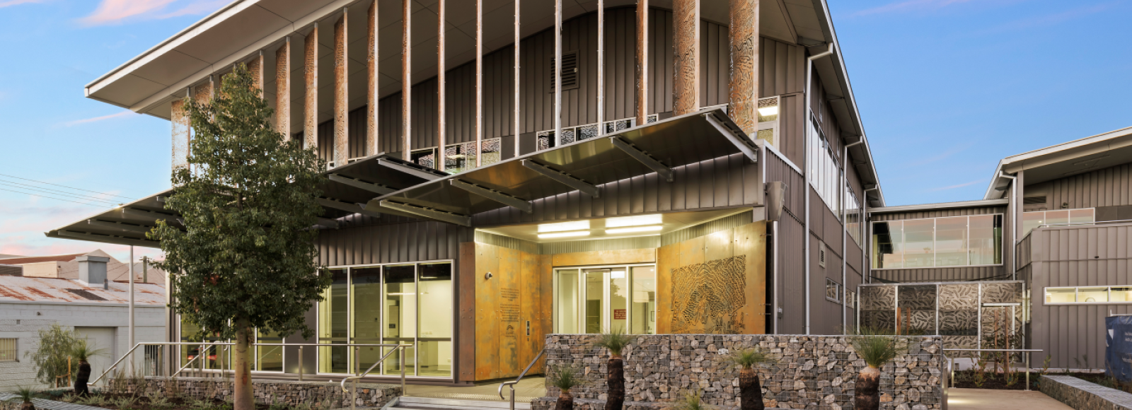Health centre build made easier with architectural cladding