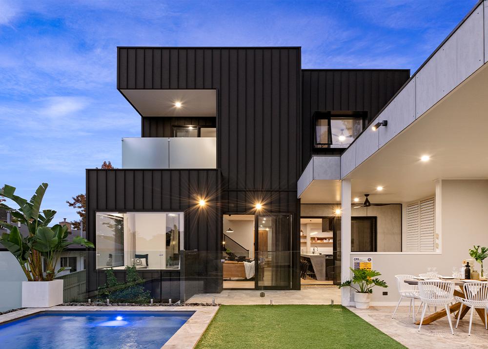 How to Use COLORBOND® Monument® in Your Home Design